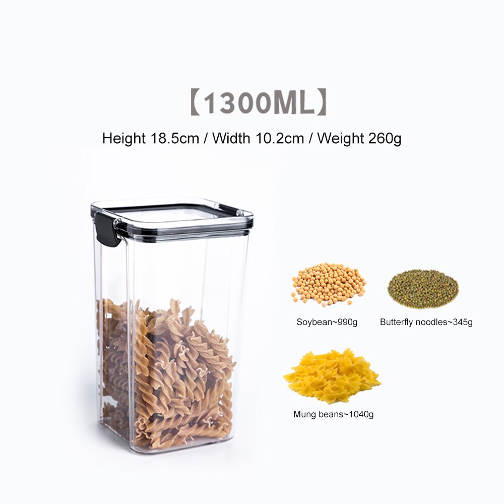 Opslag Container Tpr Plastic Keuken Voedsel Contai... – Grandado