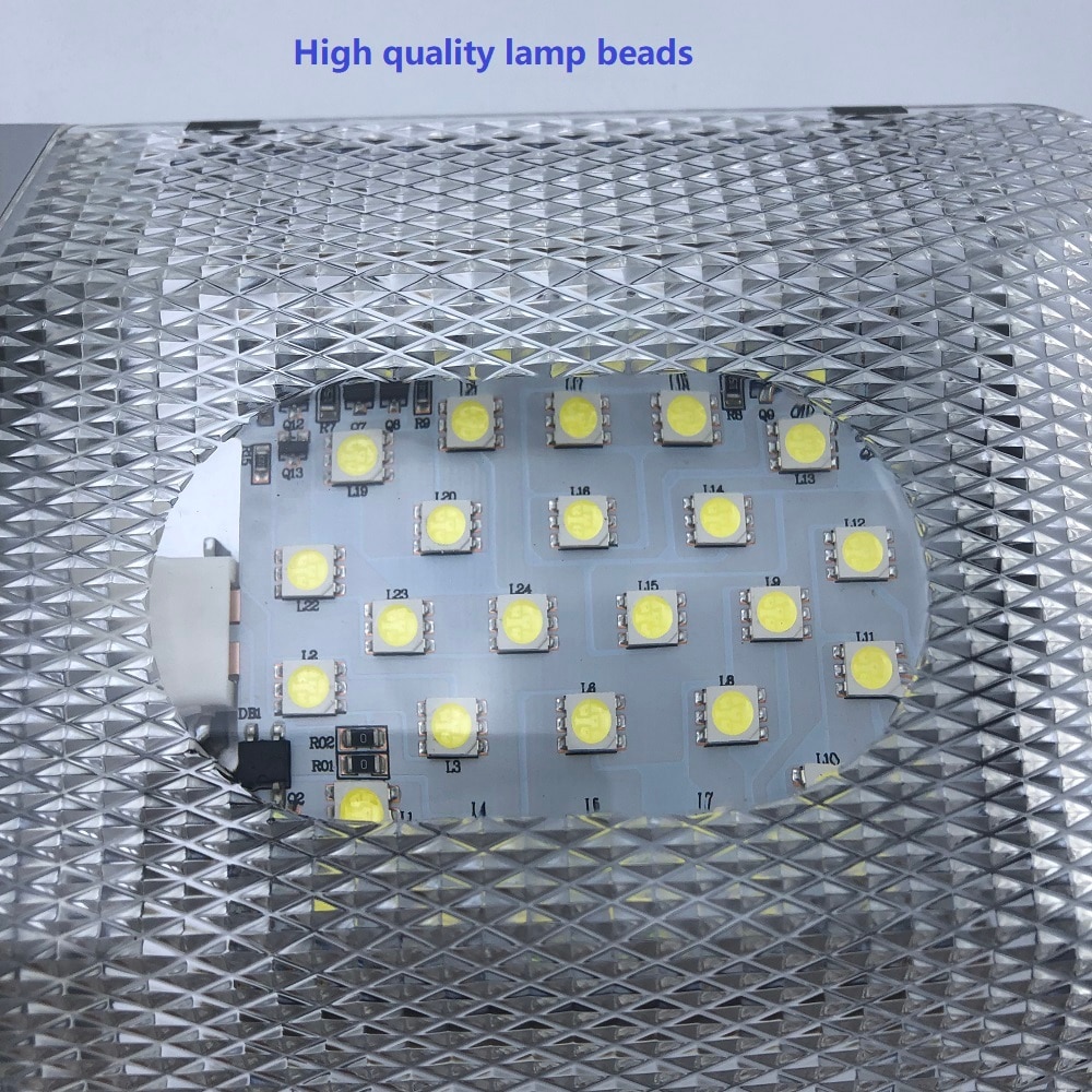 6W Dual Rectangular Ceiling Light with Touch Funct... – Grandado