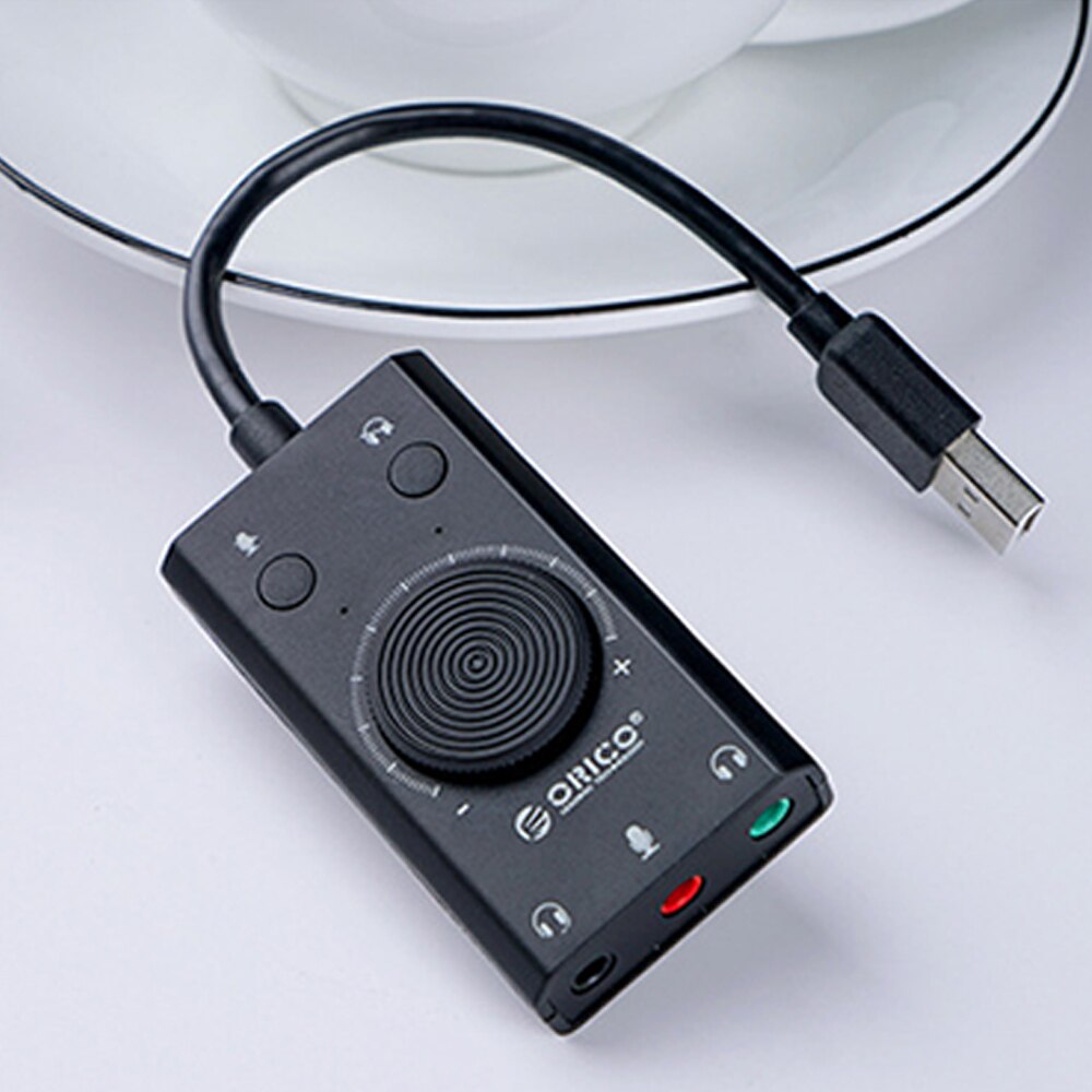 USB Sound Card External Stereo Microphone Speaker ... – Vicedeal