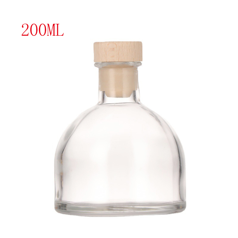 Small glass wine bottle transparent sealed bottle ... – Grandado