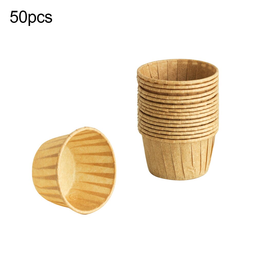 50pcs Cupcake Baking Wrapper Paper Oilproof Muffin... – Grandado
