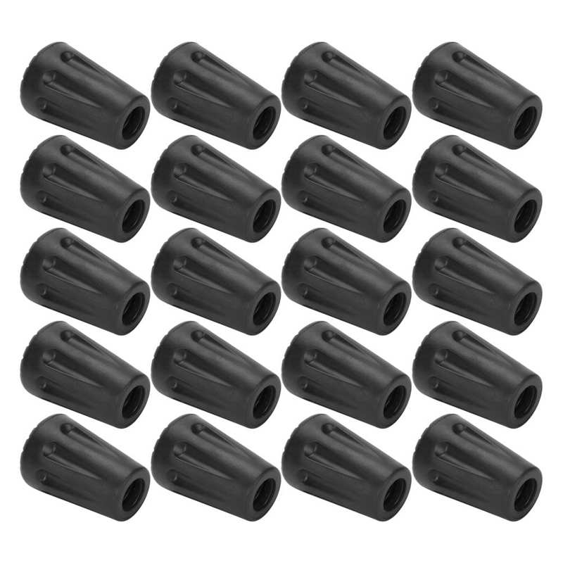 20pcs Walking Stick Tips Heavy Duty Rubber Walking... – Vicedeal