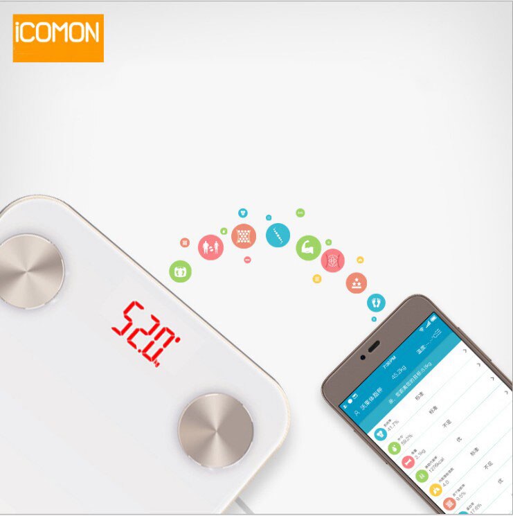 Smart Bathroom Scale Floor Electronic Body Fat Wei... – Vicedeal