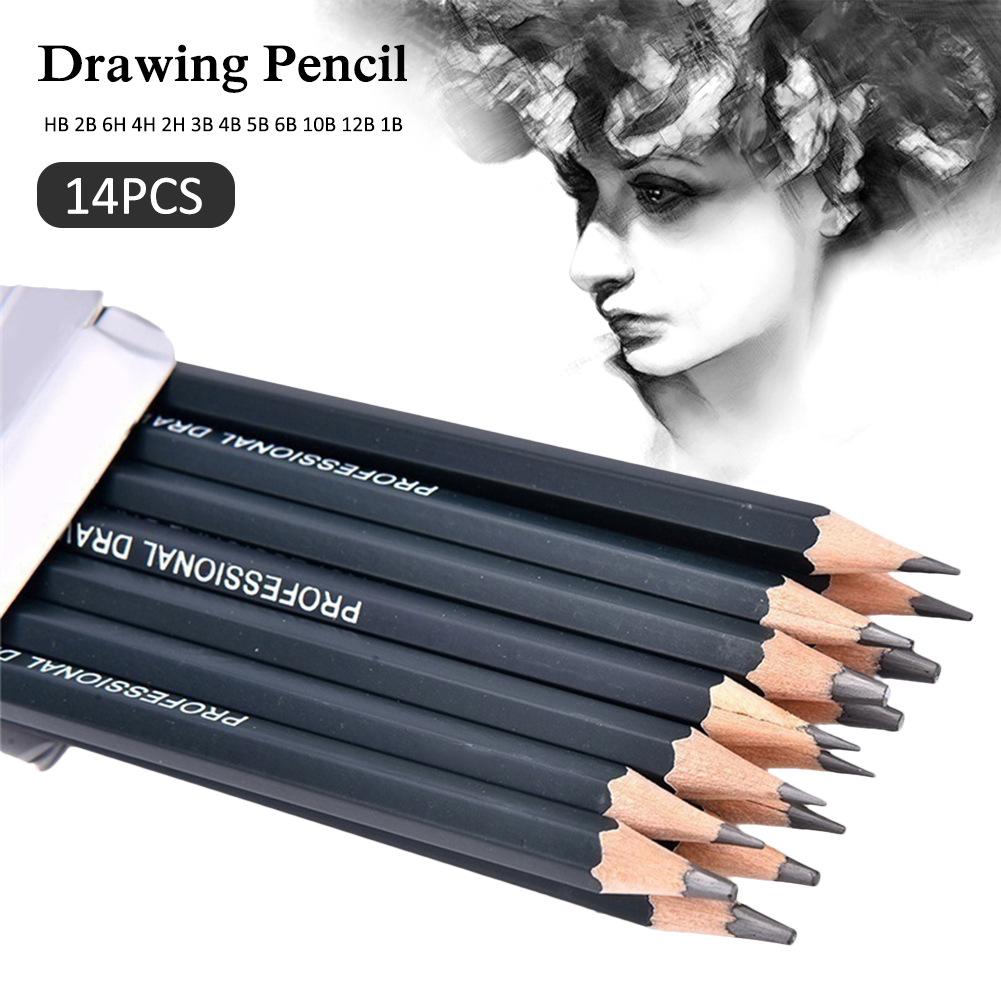 14pcs School Art Writing Supply Sketch and Drawing... – Grandado
