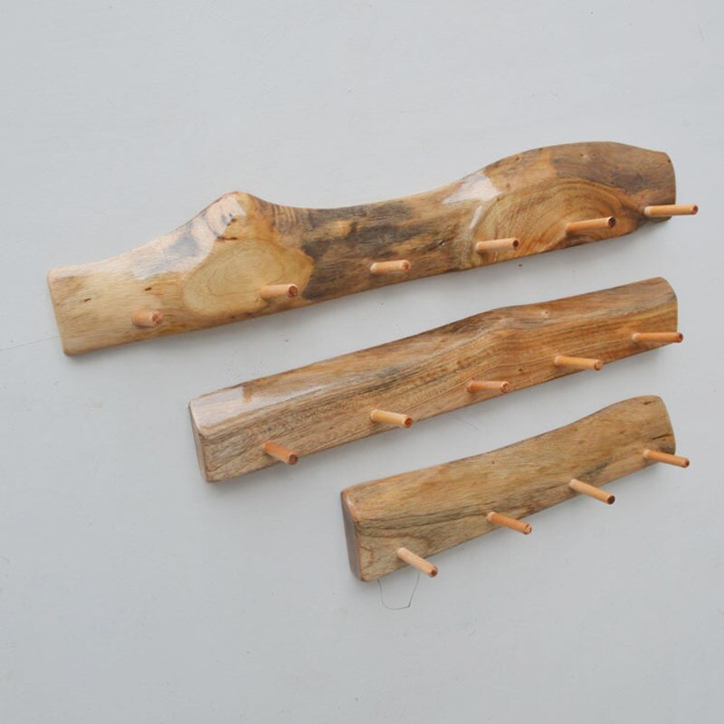 Wall Opknoping Haak Hanger Hout Retro Creatieve Na... – Vicedeal