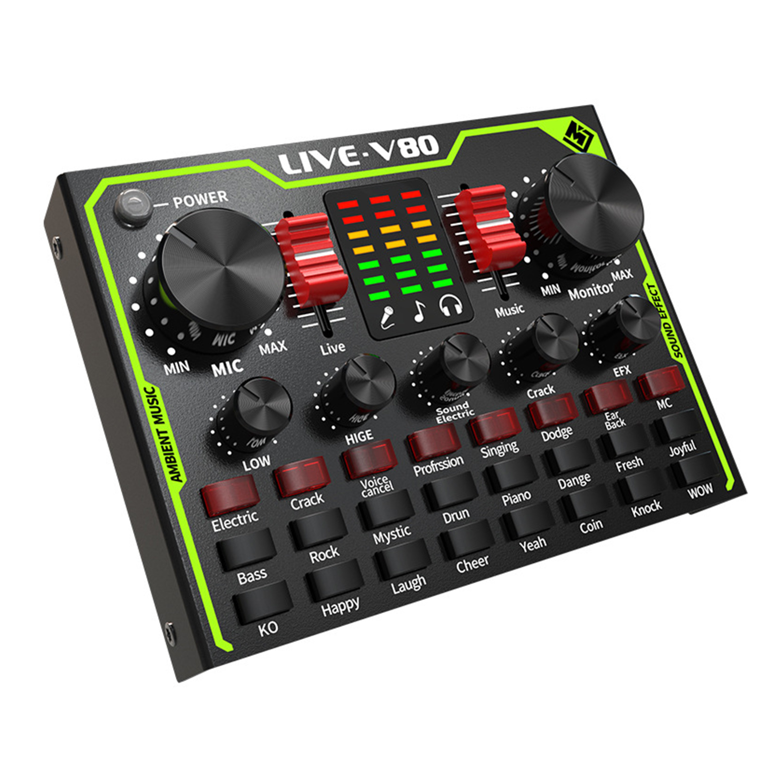 Music Recording Singing Audio Mixer Board Voice Ch... – Vicedeal