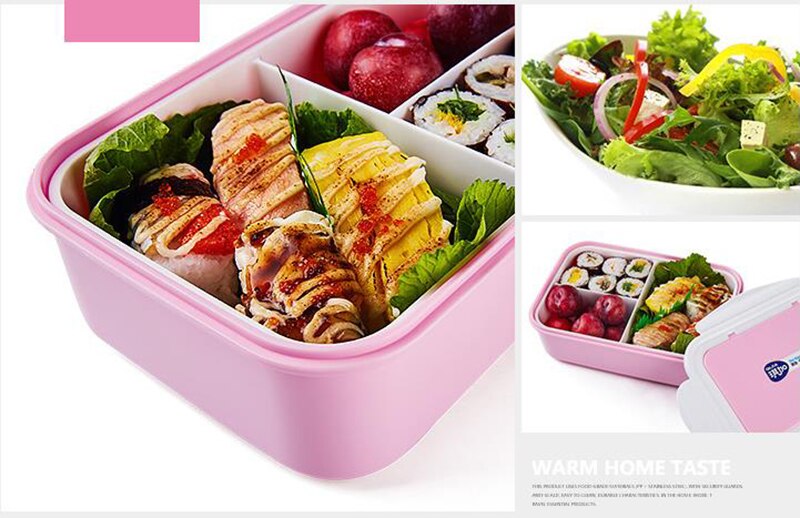 1400ml Japanese Lunch Boxs Containers With Compart... – Grandado