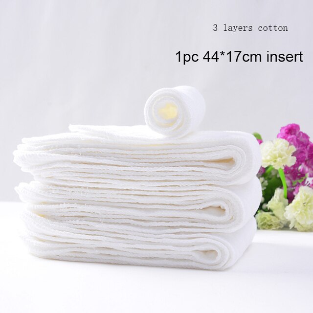 1PC 1-3Y Baby Cloth Diaper with 3-Layers Insert Ad... – Grandado