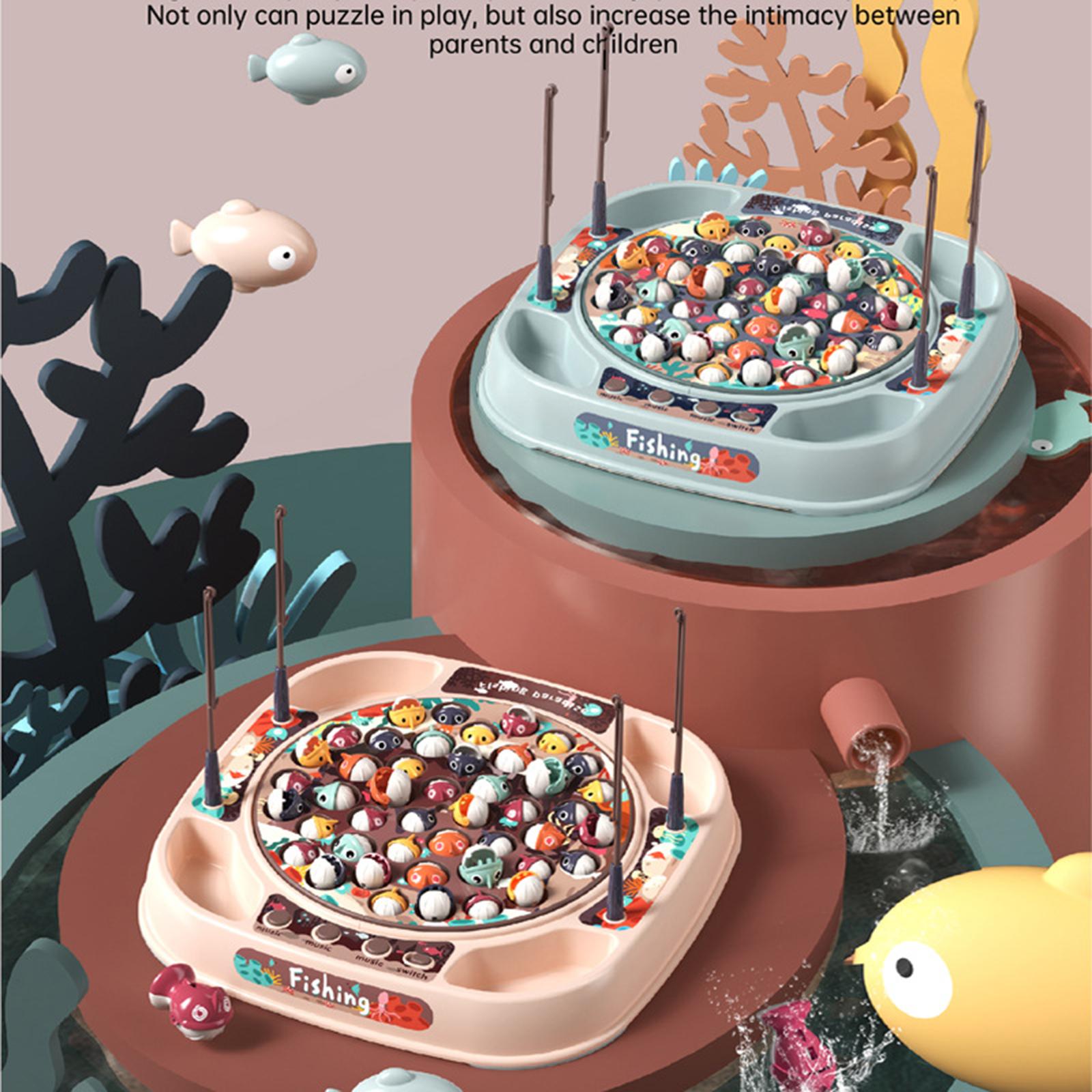 Electric Crazy Fish Fishing Game Funny Kids Toys w... – Vicedeal