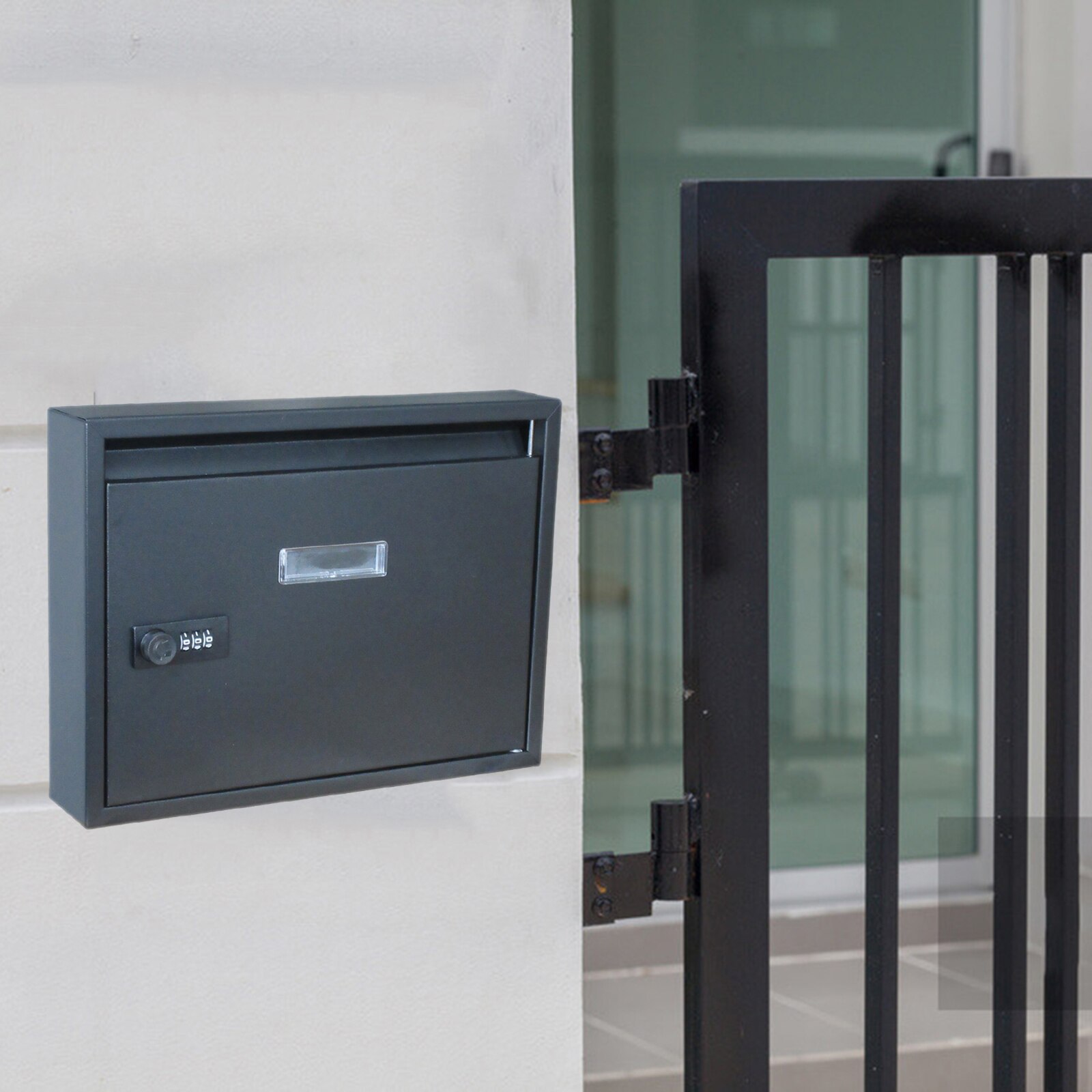 Wall Mailbox Mail Box Farmhouse Townhouse Hanging ... – Grandado