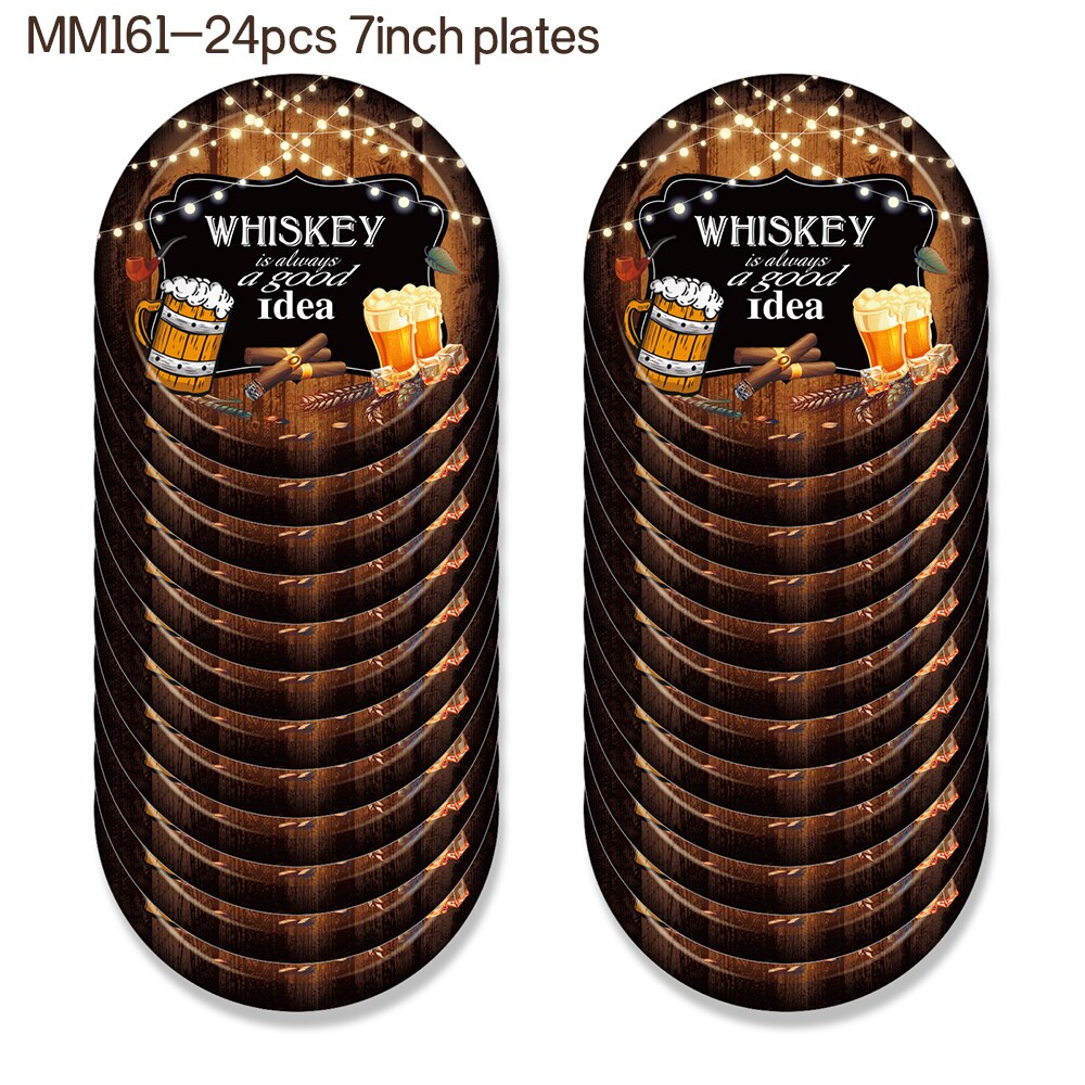 25 stücke Sanfte Whiskey Wein Bahre DIY GEBURTSTAG... – Grandado