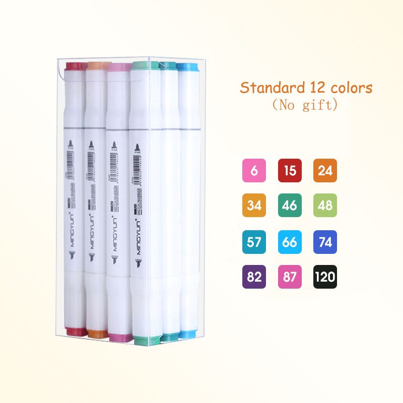 Markers Marker pen 12/24/36/48/72/100 colors for s... – Grandado
