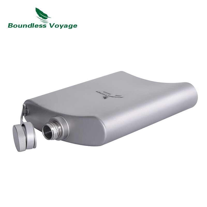 Boundless Voyage Titanium Hip Flask Outdoor Campin... – Grandado