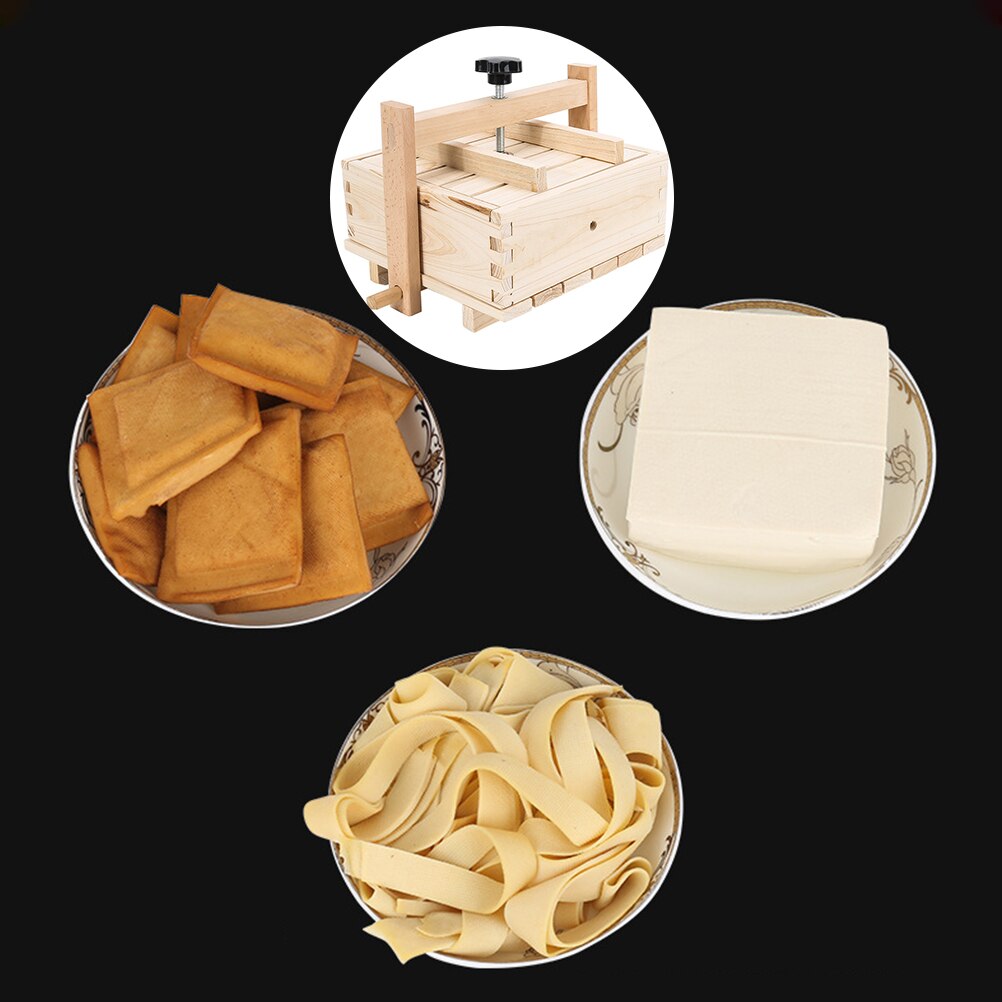 1 Pcs Durable Wooden Portable Practical Tofu Press... – Grandado