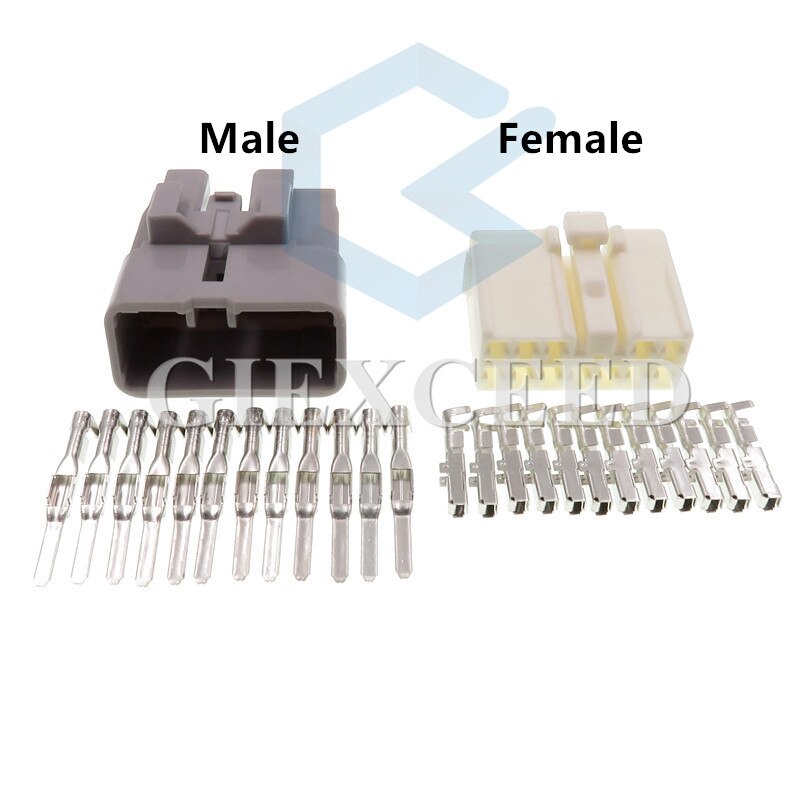 12 Pin Female Male Car Wire Connector Electrical H... – Grandado