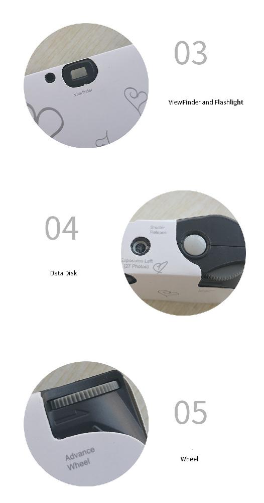 Film Cameras 36 Photos Power Flash HD Single Use D... – Vicedeal