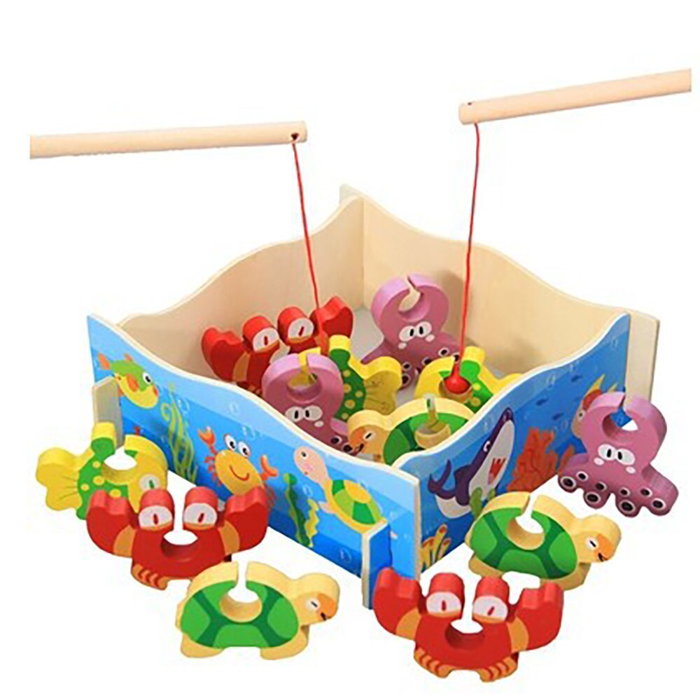 Fun Puzzle Children's Fishing Toys Three-dimension... – Grandado