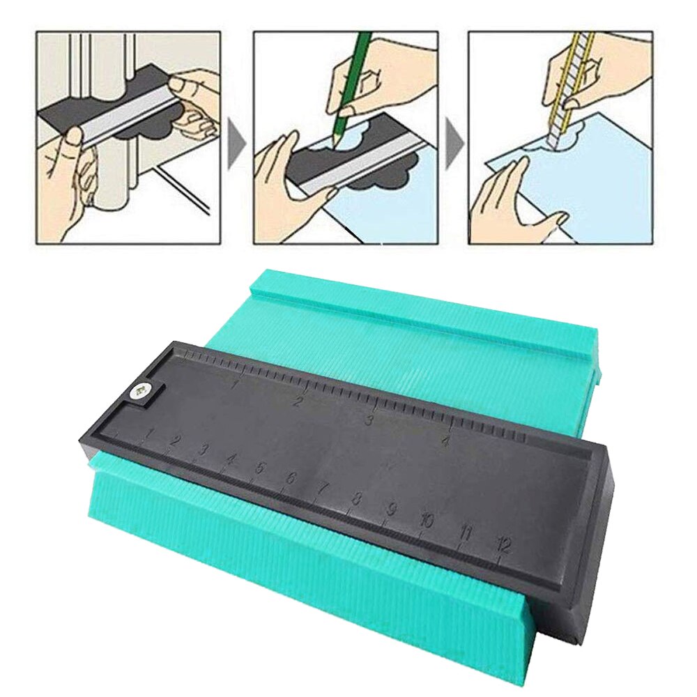 Plastic Gauge 12 Cm Contour Profiel Kopie Gauge Du... – Grandado