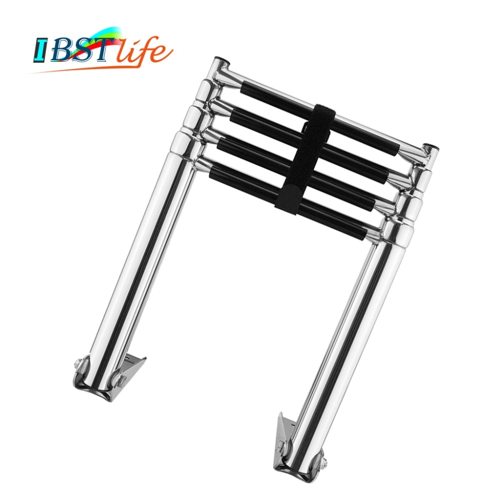 4 Steps Boat Stainless Steel 304 Telescoping Foldi... – Vicedeal 4 Steps Boat Stainless Steel 304 Telescoping Foldi... – Vicedeal