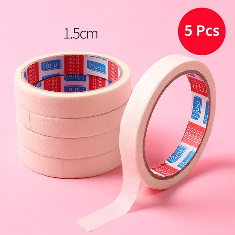 15/18/24/36mm 5 stücke Masking Band Weiß Einseitig... – Vicedeal