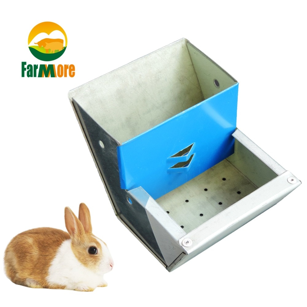 Thicker Rabbit Feeder Trough Rabbit Cage Food Bowl... – Vicedeal