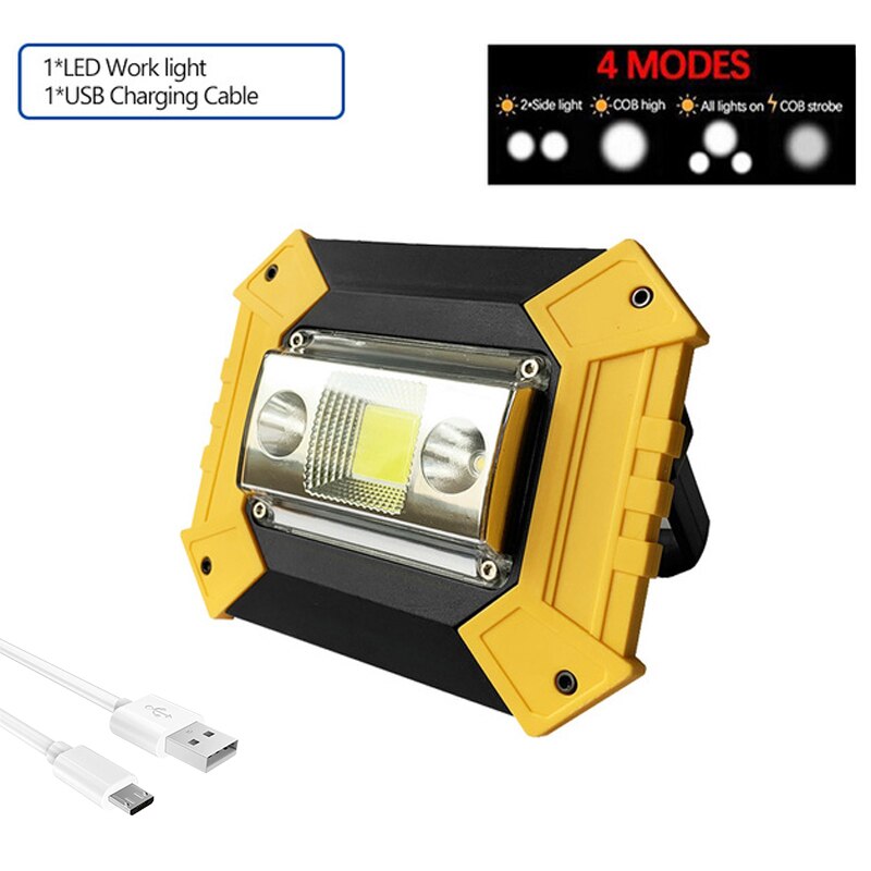 100W Portable Spotlight USB Led Work Lamp Workligh... – Grandado