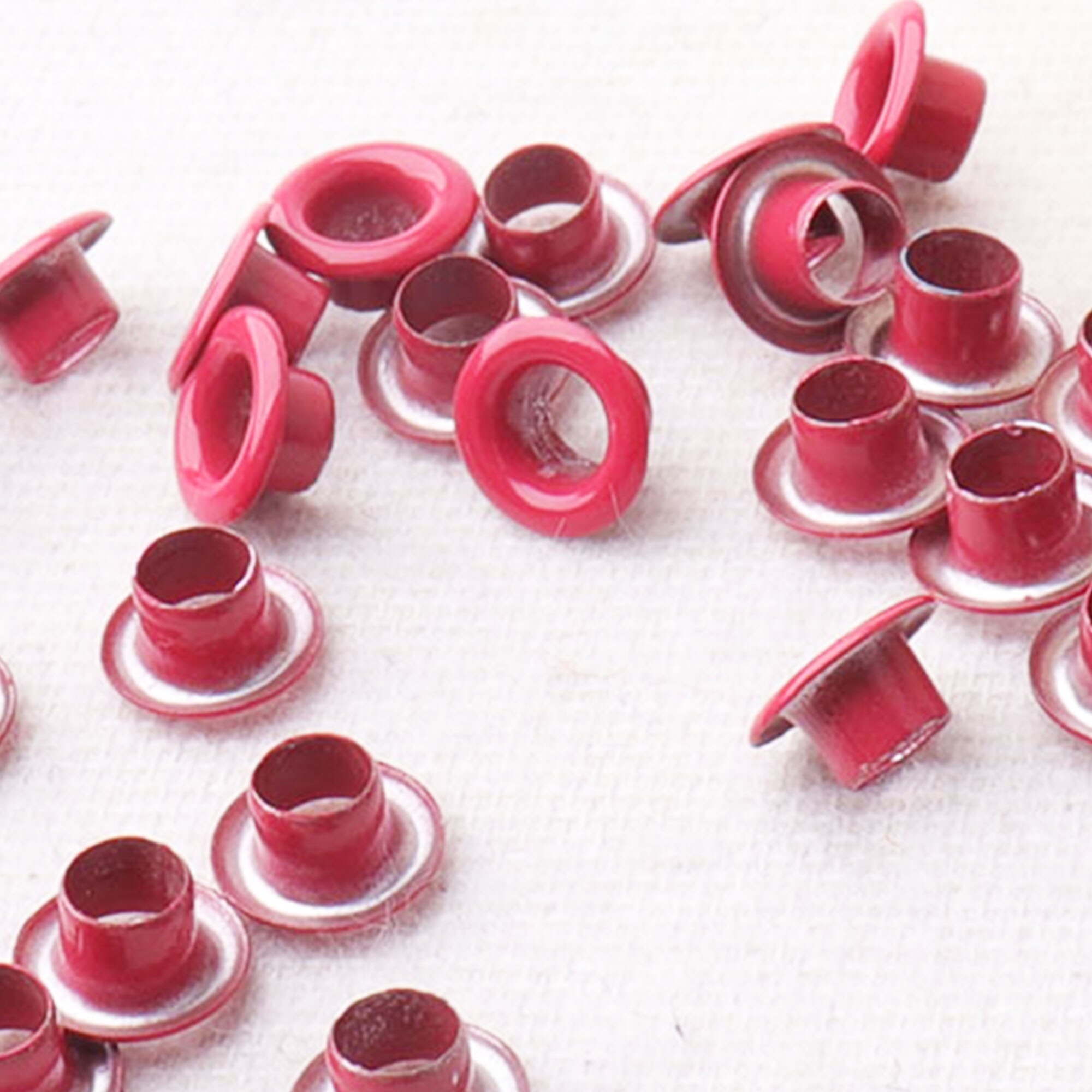 100 pcs Red Metal Eyelets Grommets With Washers Ey... – Vicedeal