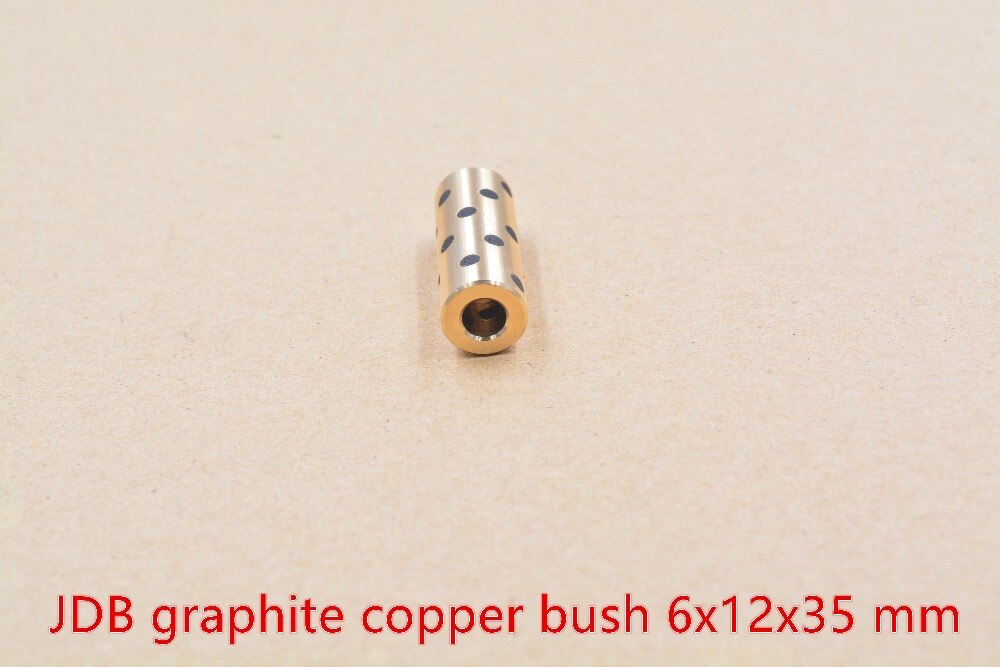 6mm bearing 6mmx12mmx35mm linear graphite copper s... – Grandado