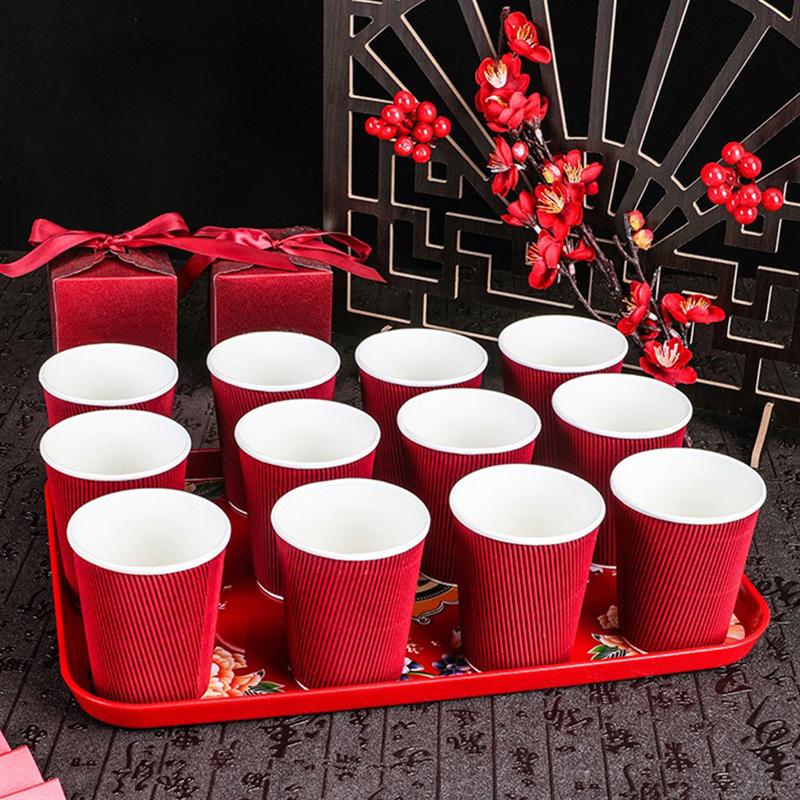 1pc Chinese Style Wedding Candy Plates Xi Tea Tray... – Grandado