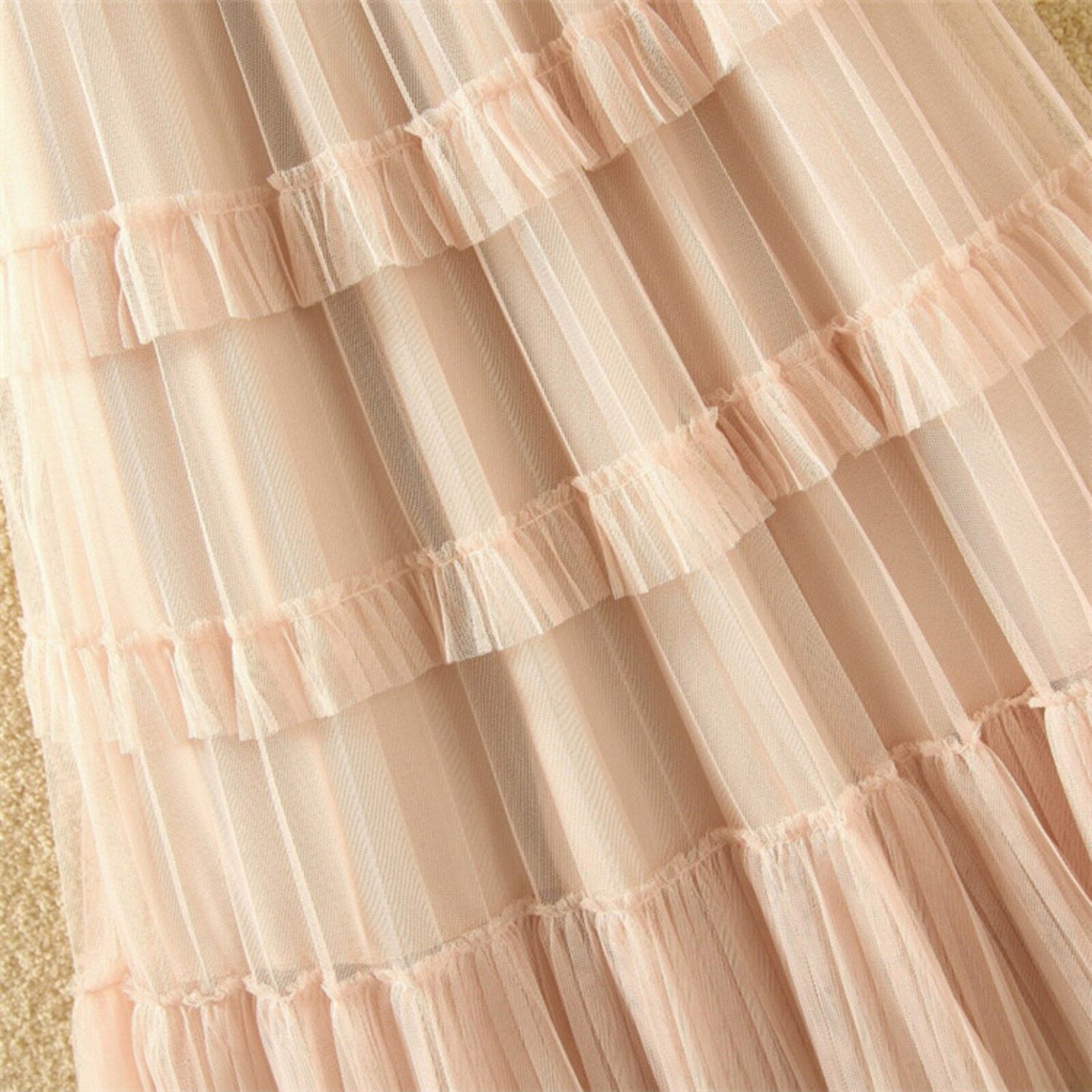 Zomer Rok Vrouwen Chiffon Elastische Taille Solid ... – Vicedeal