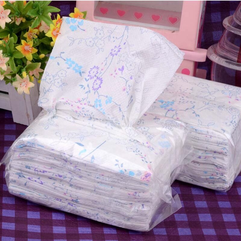 180 Pumping Paper Flower And Rattan Printing Napki... – Grandado