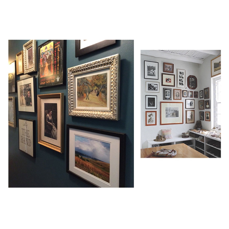 2 Pieces Stainless Steel Frame Heavy Duty Photo Fr... – Grandado