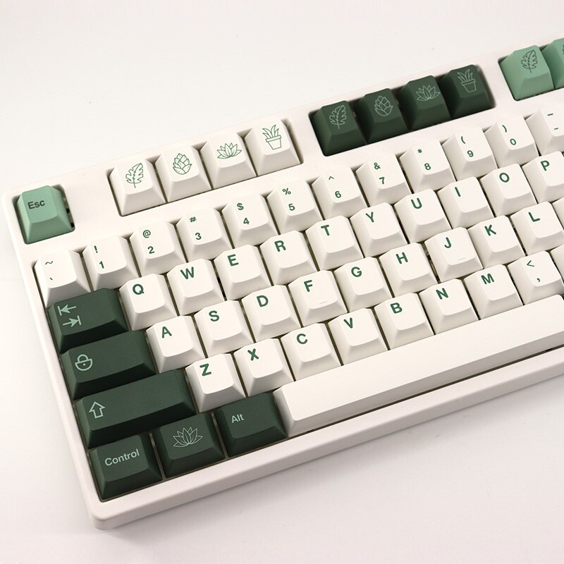 143 Keys GMK Botanical Keycaps PBT DYE-Sublimation... – Vicedeal