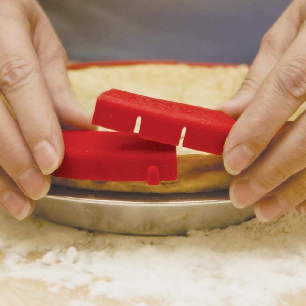 Pie Crust Shield Verstelbare Siliconen Pie Ring Ge... – Grandado