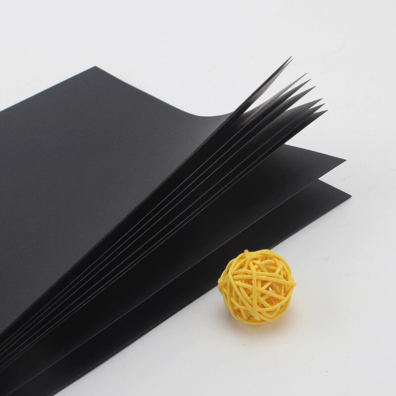 A4 Black Kraft Paper for DIY Handmade Cardboard Ma... – Grandado