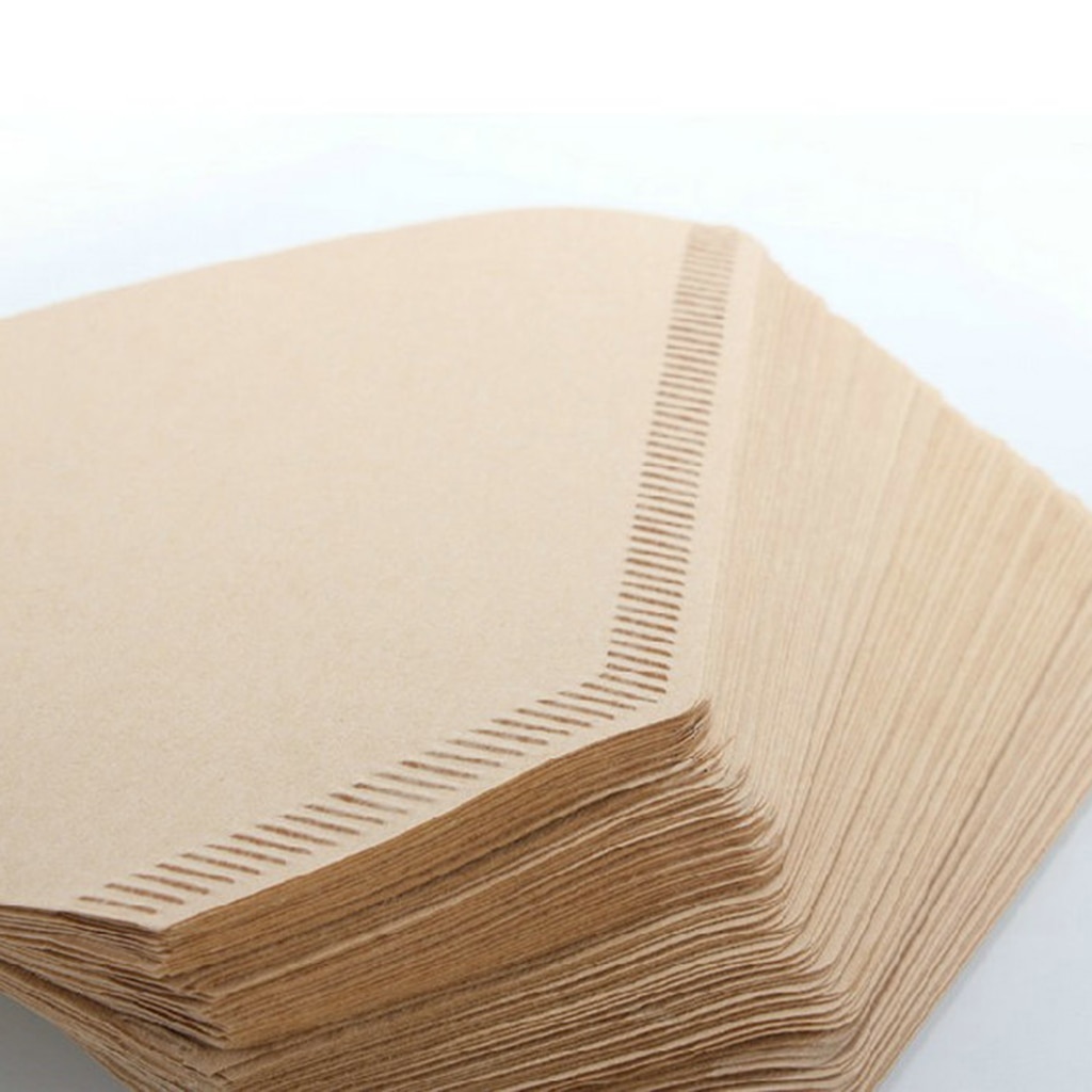 100 Pieces Coffee Filter Paper #4 For 2-4 Cups Cof... – Grandado