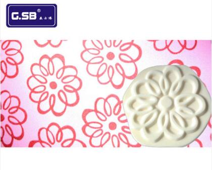 Sponge stamp with different shapes flower pattern ... – Grandado