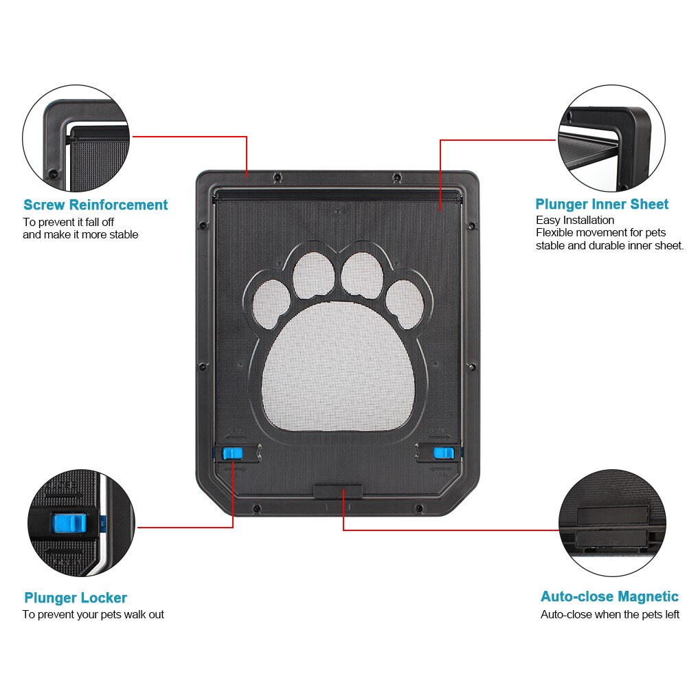 Easy Install Outdoor Dogs Cats Window Gate House S... – Grandado