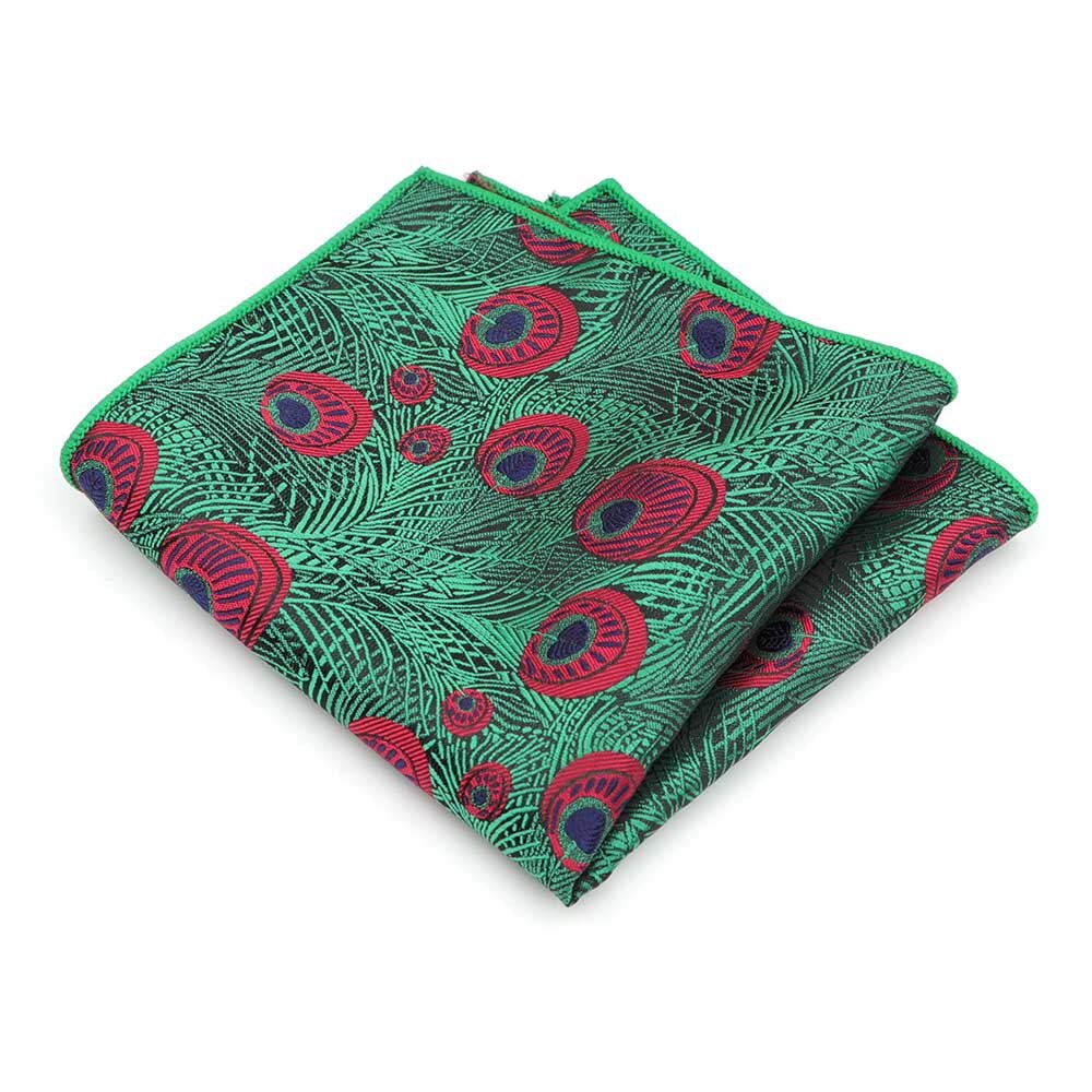 Heren Leisure Zakdoek Mode Veer Polyester Bloemen ... – Grandado