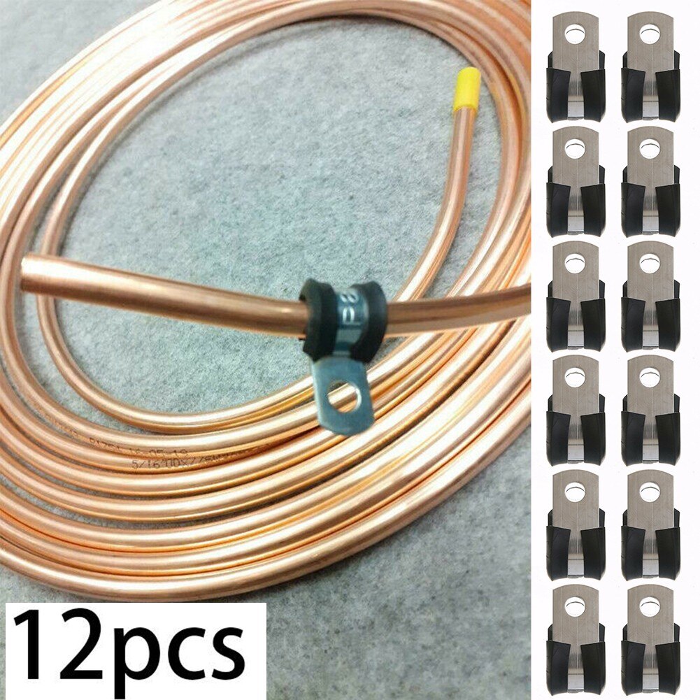 12Pcs Brake Pijp Clips Rubber Voering P Buis Klem ... – Vicedeal