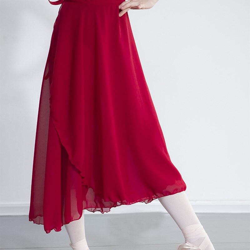 Dans Rok Vrouwen Lange Chiffon Ballet Rokken Volwa... – Vicedeal