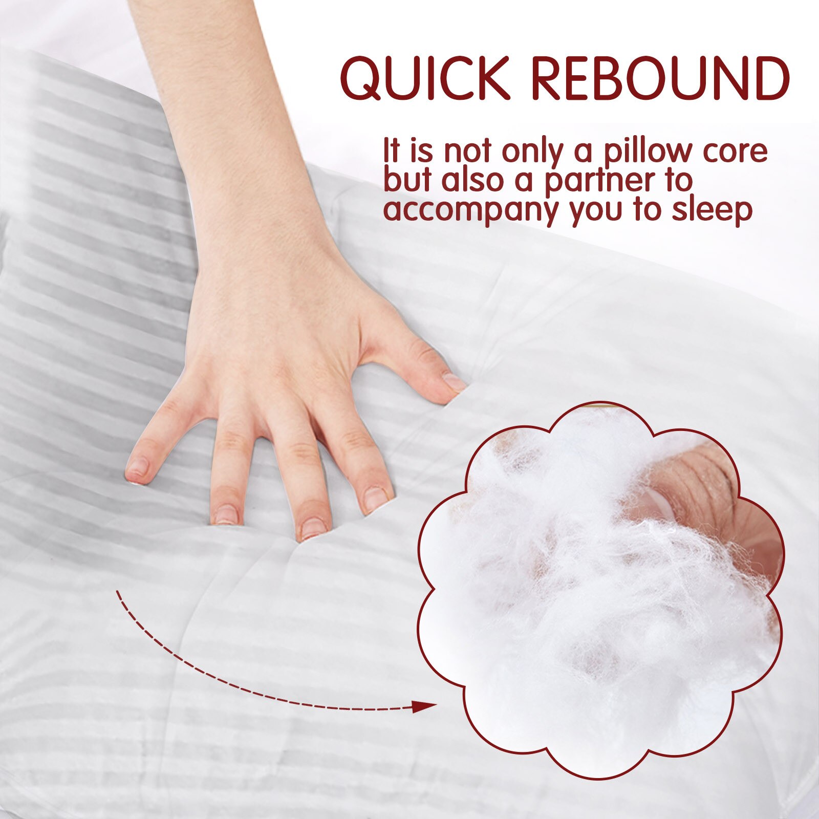 2Pc 50x7 0/90 Thuis Kussen Innerlijke Vulling Kato... – Vicedeal