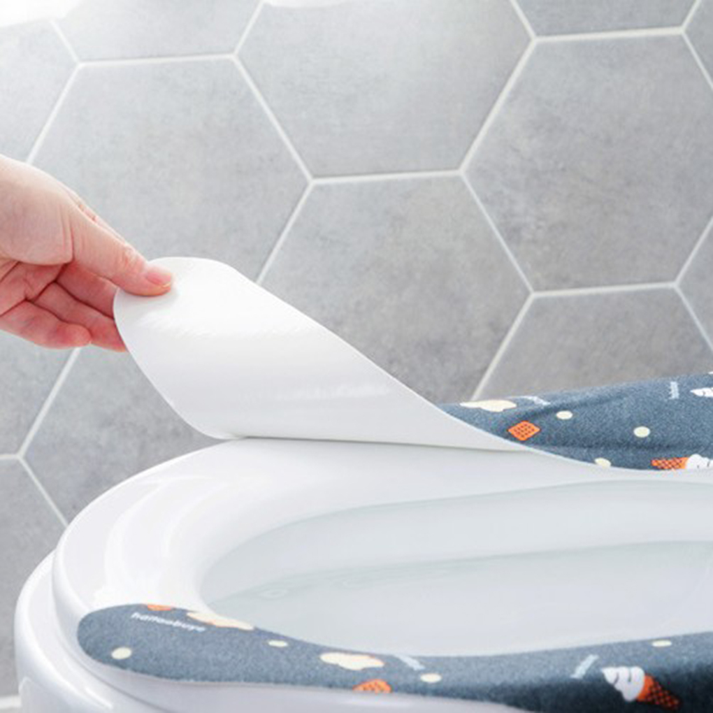 Toilet Seat Cover Soft WC Paste Toilet Seat Pad Wa... – Grandado