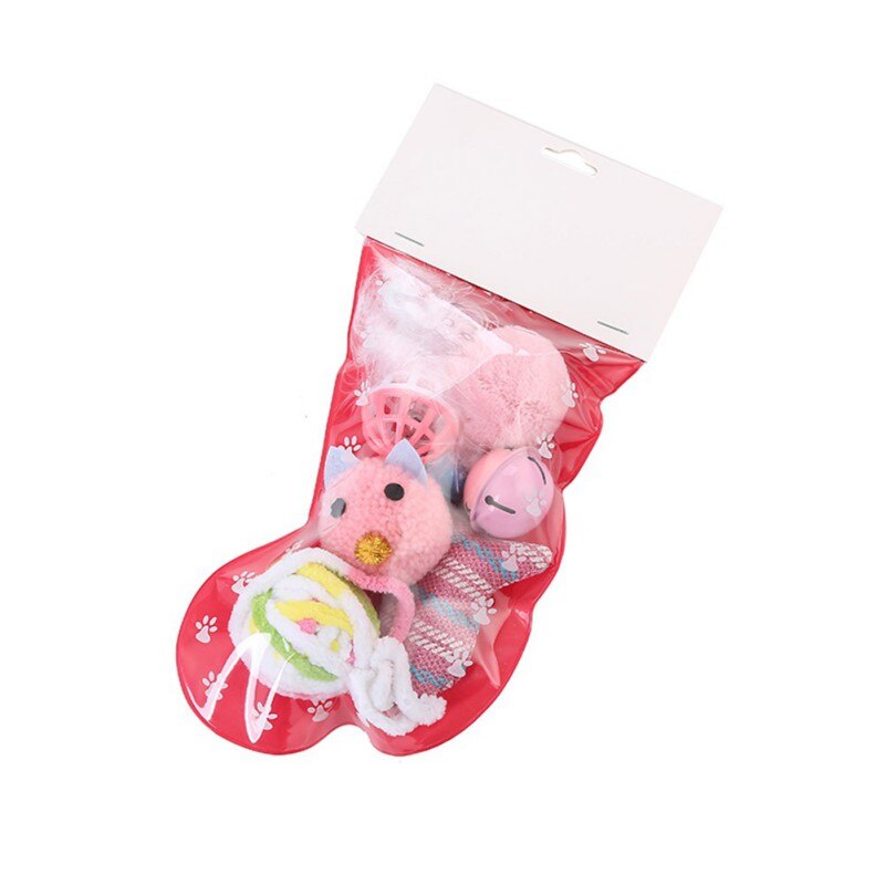 Pet Cat Dog Stocking Variety Pack Toy Christmas Co... – Grandado