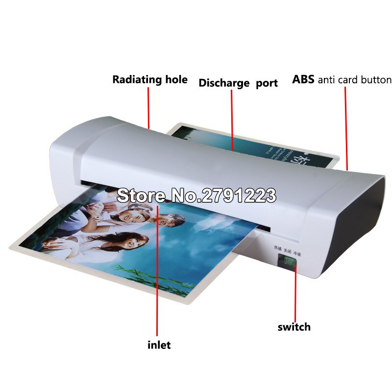 Thermal Office And Cold Laminator Machine For A4 D... – Vicedeal