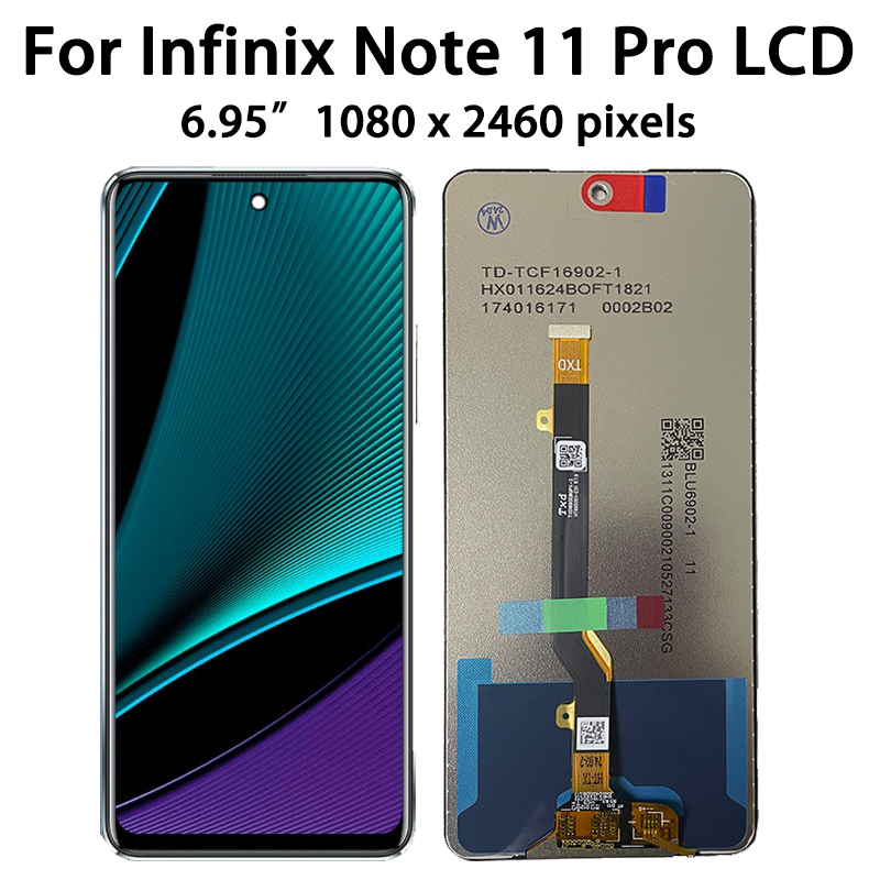 6.95" For Infinix Note 11 Pro X697 LCD Screen Touc... – Vicedeal