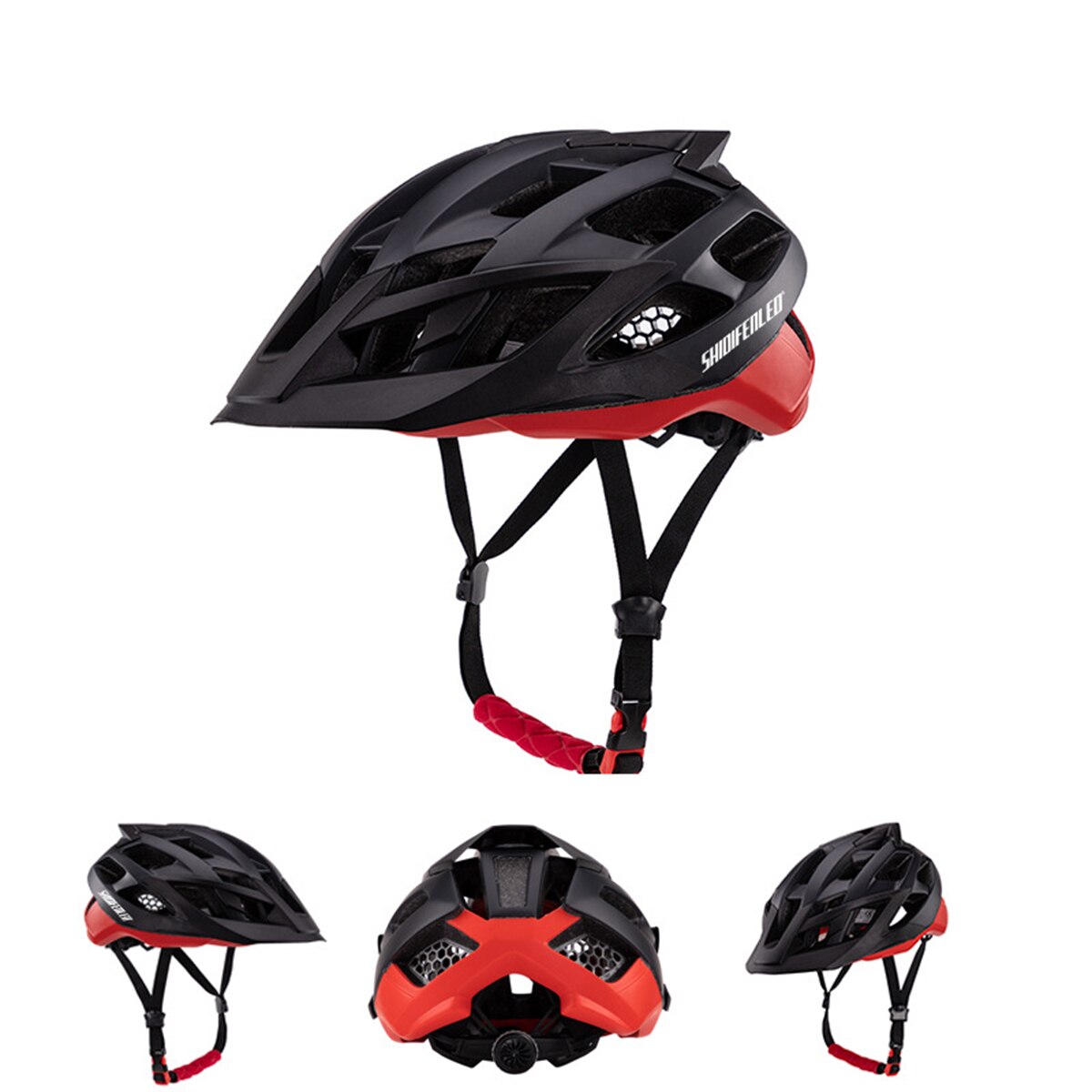Mountain Bicycle Cycling Helmet Airflow Bike Helme... – Grandado