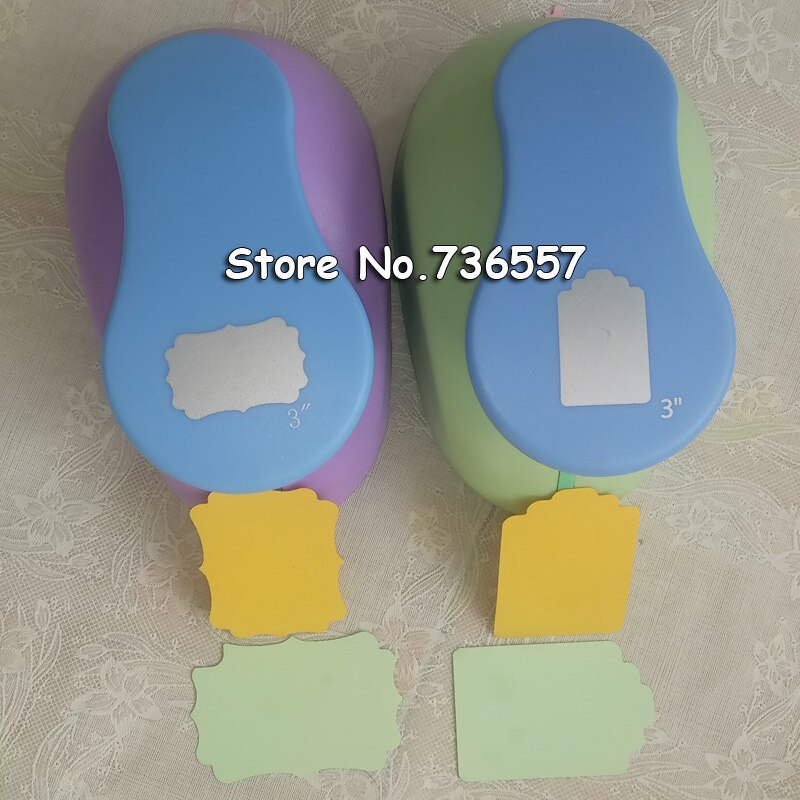 Free ship 2pcs Polygon 3" craft punch set Punch Cr... – Grandado