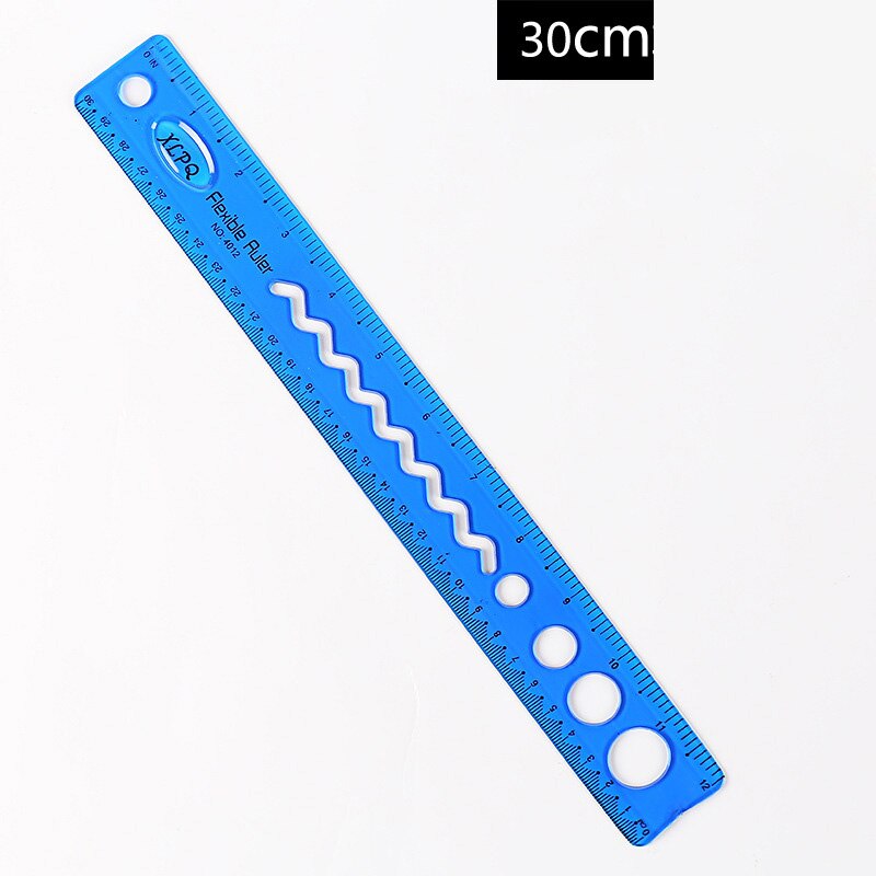 30cm Super Soft Ruler Flexible Straight Ruler Plas... – Vicedeal
