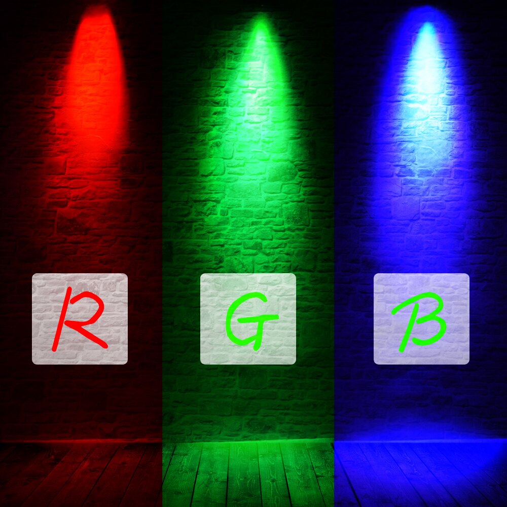 LED Par Light RGB Stage Light DMX512 DJ Lighting E... – Vicedeal